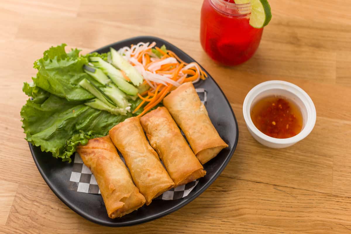 Crispy Egg Rolls - Menu - Pho A'mie