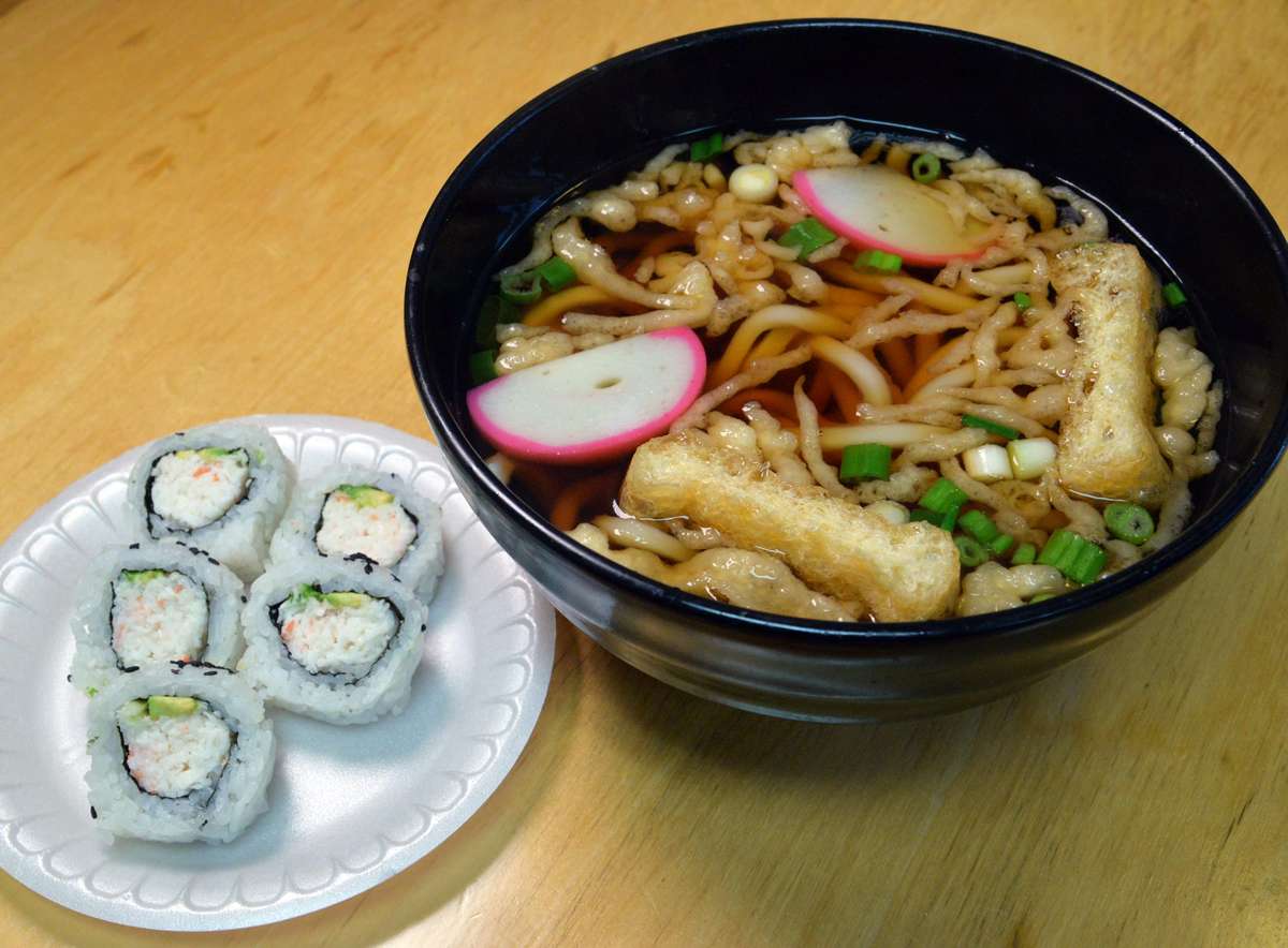 Udon & California Roll - Menu - Jinza Teriyaki - Japanese Restaurant in ...