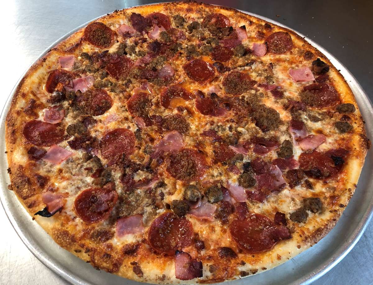 Meatza Pizza - Pizzas & Calzones - Wilton House of Pizza - Pizza ...