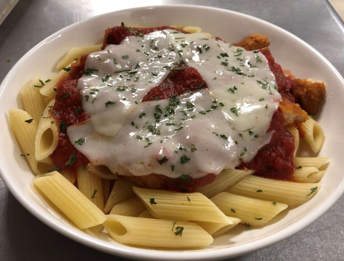 Chicken Parmesan - Pasta - Wilton House of Pizza - Pizza Restaurant in ...