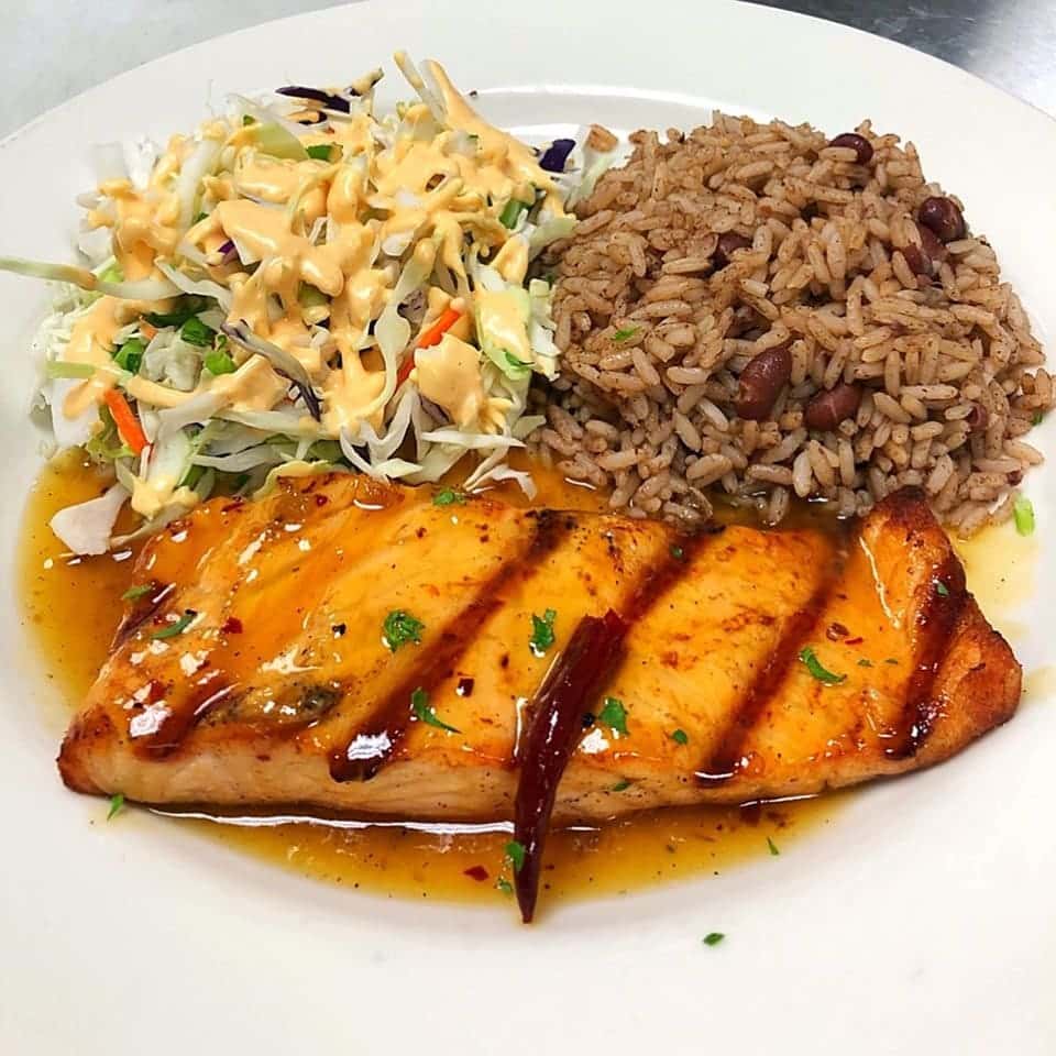 Salmon - Menu - Caribbean Haven Restaurant & Catering - Caribbean ...