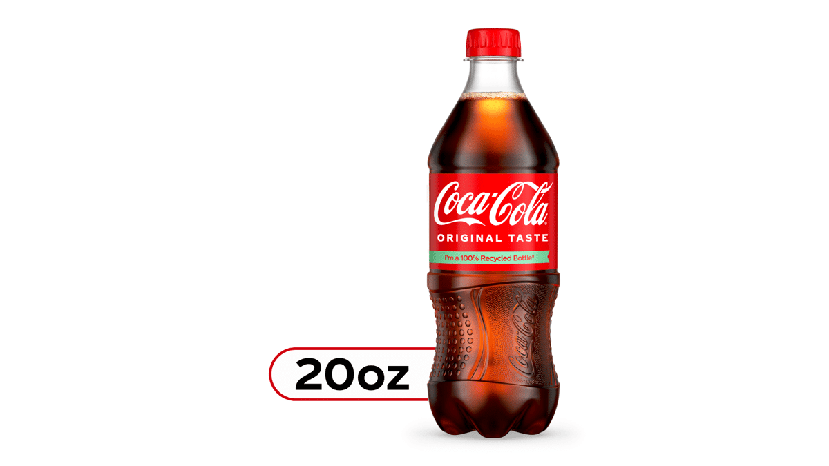 20 oz Coca Cola Bottle