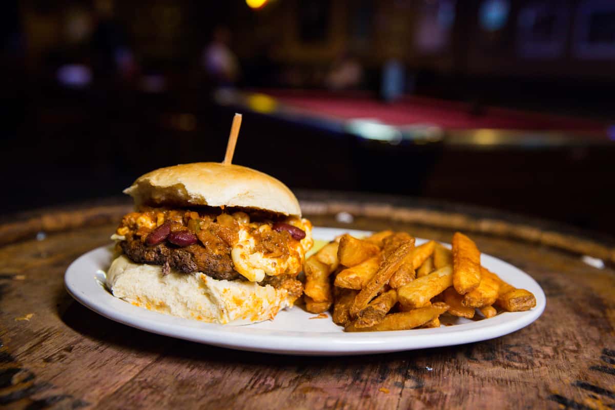 Garbage Plate Burger - Food - Bourbon & Burger Co. - Burger Joint in ...