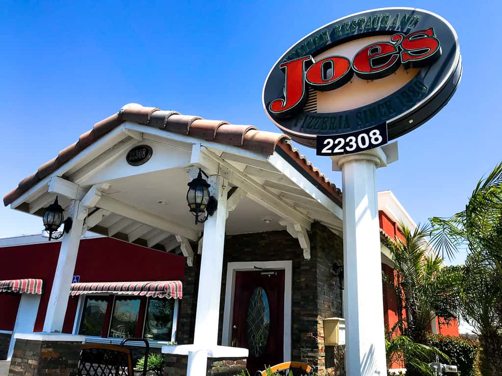 Joe's italian restaurant store