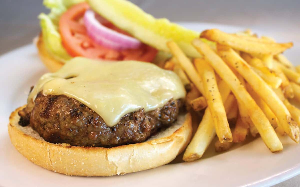 CHAR GRILLED CHEESE BURGER
