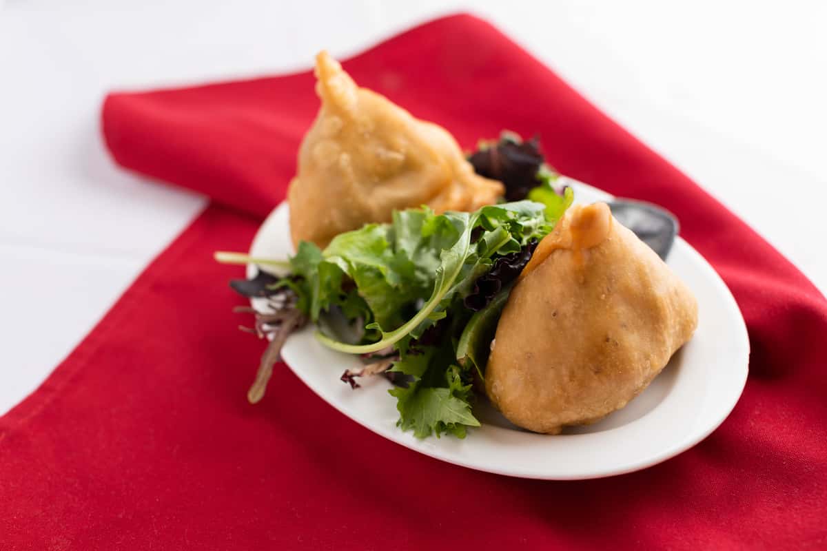 Vegetable Samosas - Menu - Shalimar Restaurant - Indian Restaurant in ...