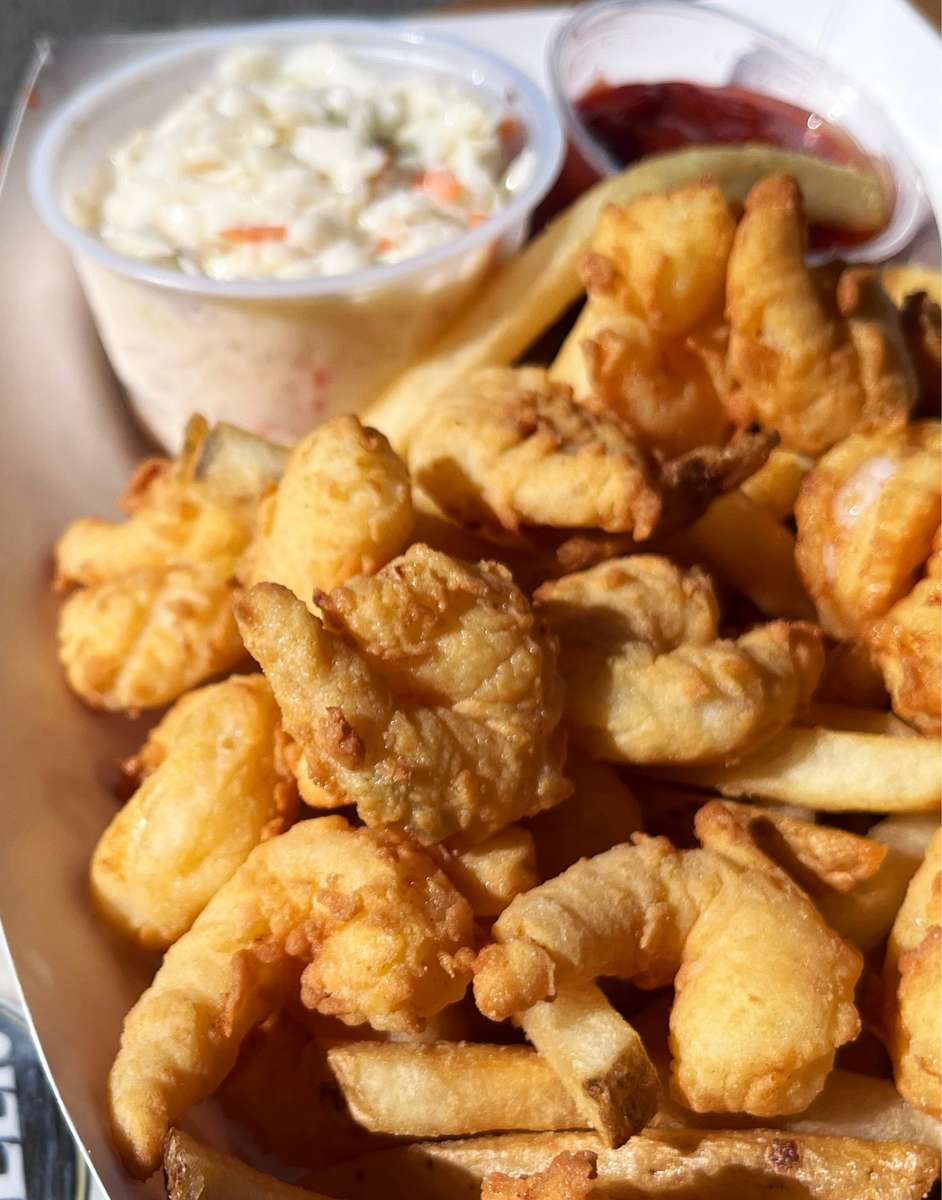 Fried Baby Popcorn Shrimp Main Menu Seafood Sam s Cape Cod MA