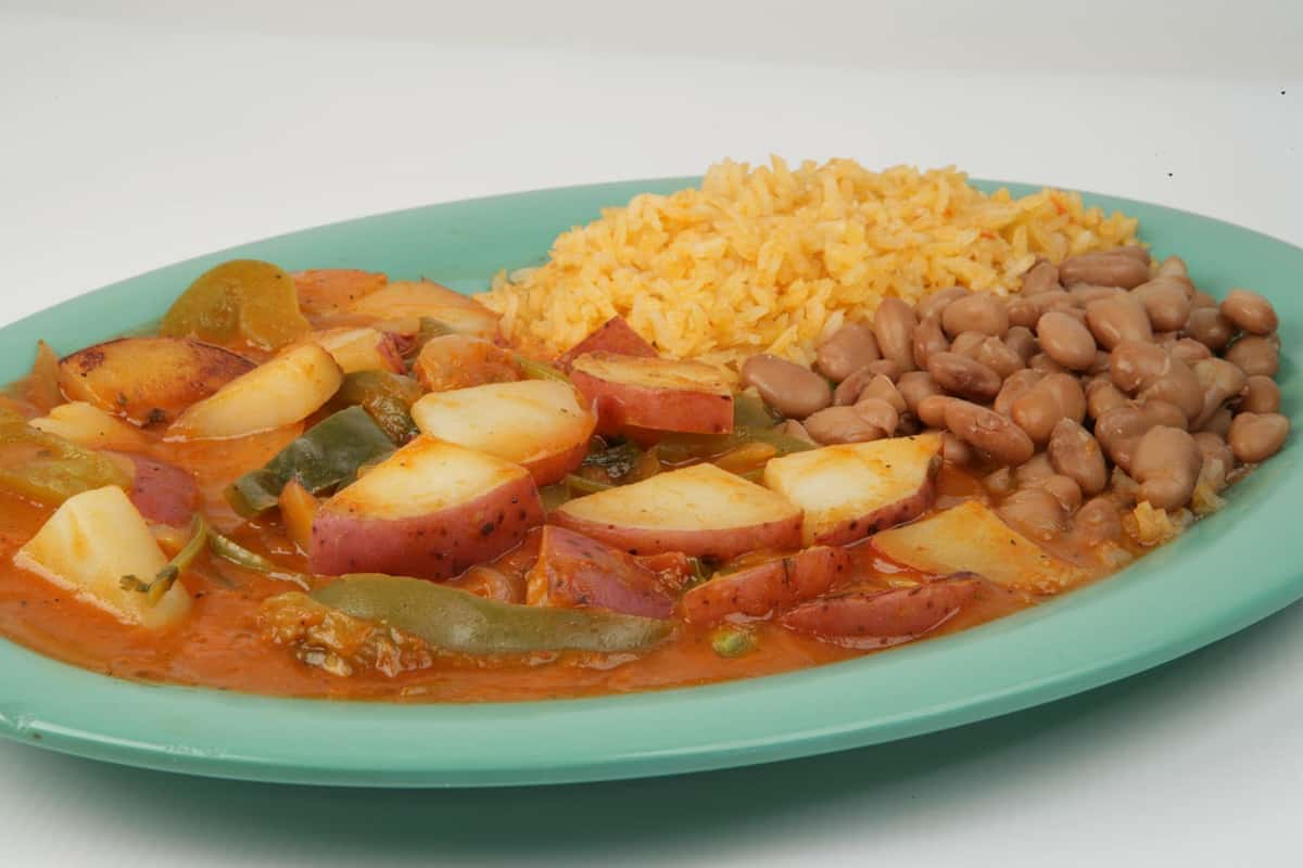 9. Papas Rancheras - Vegetarian Menu - Rodeo Mexican Grill - Mexican ...