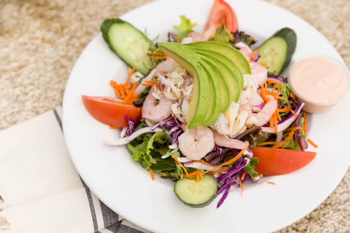 Crab & Shrimp Louis Salad - SF Channel Islands CURRENT MENU DONT DELETE ...