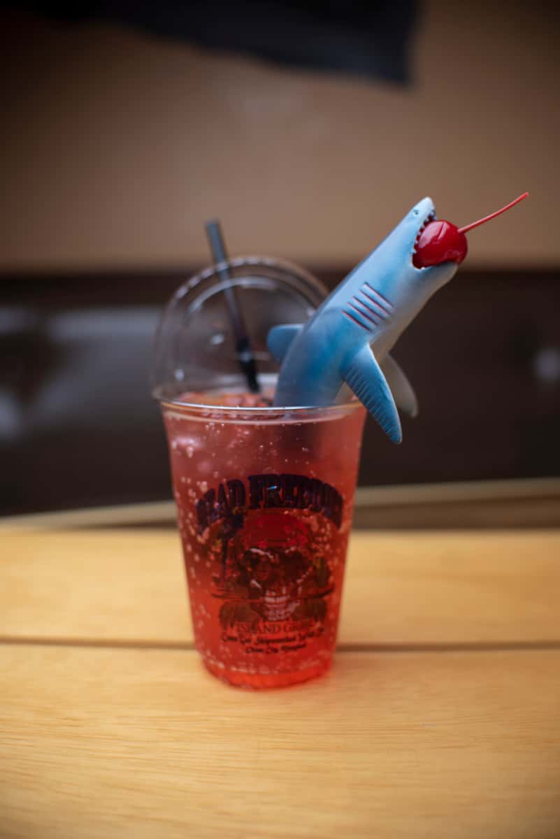 Shark Attack - Lunch Menu - Dead Freddies Island Grill