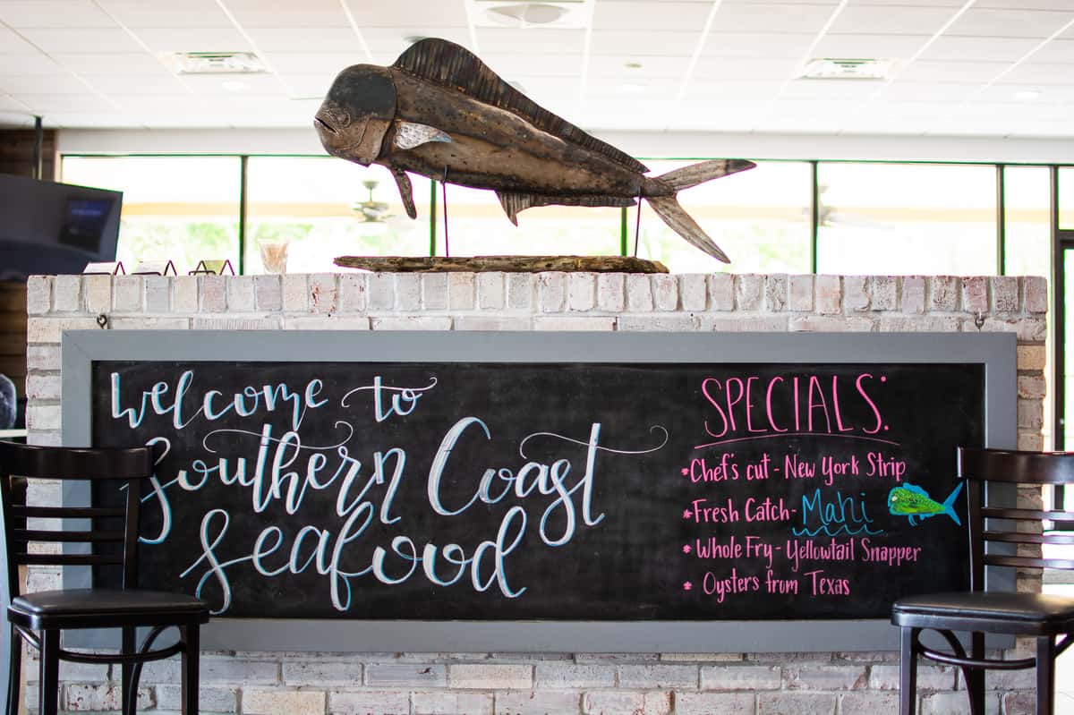 Southern coast seafood store