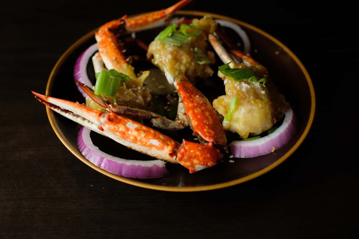 Fried Blue Crab in Sesame Sauce - Our Menu - Nori Nori - Sushi ...
