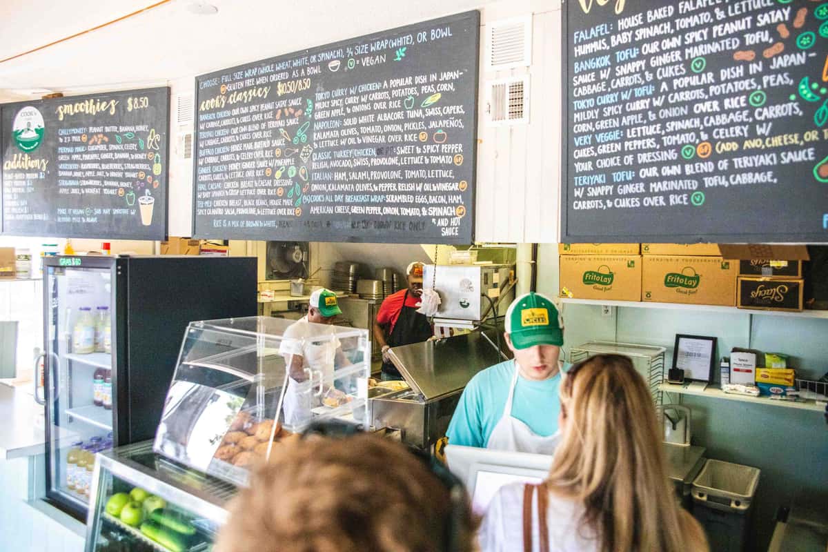 Contact Us - Cook's Cafe - Sandwich Restaurant in Nantucket, MA