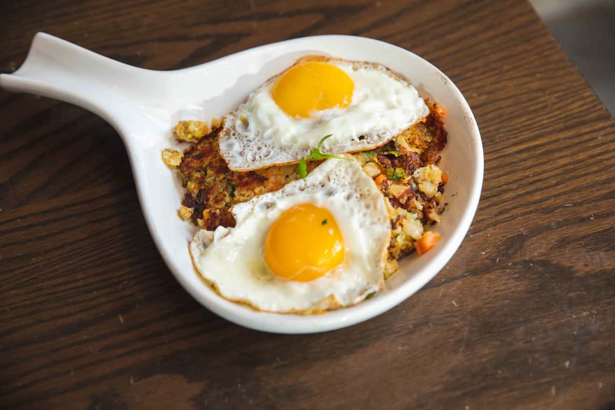 Roasted Vegetable Hash Plate - Brunch - Cafe Luna - American Restaurant ...