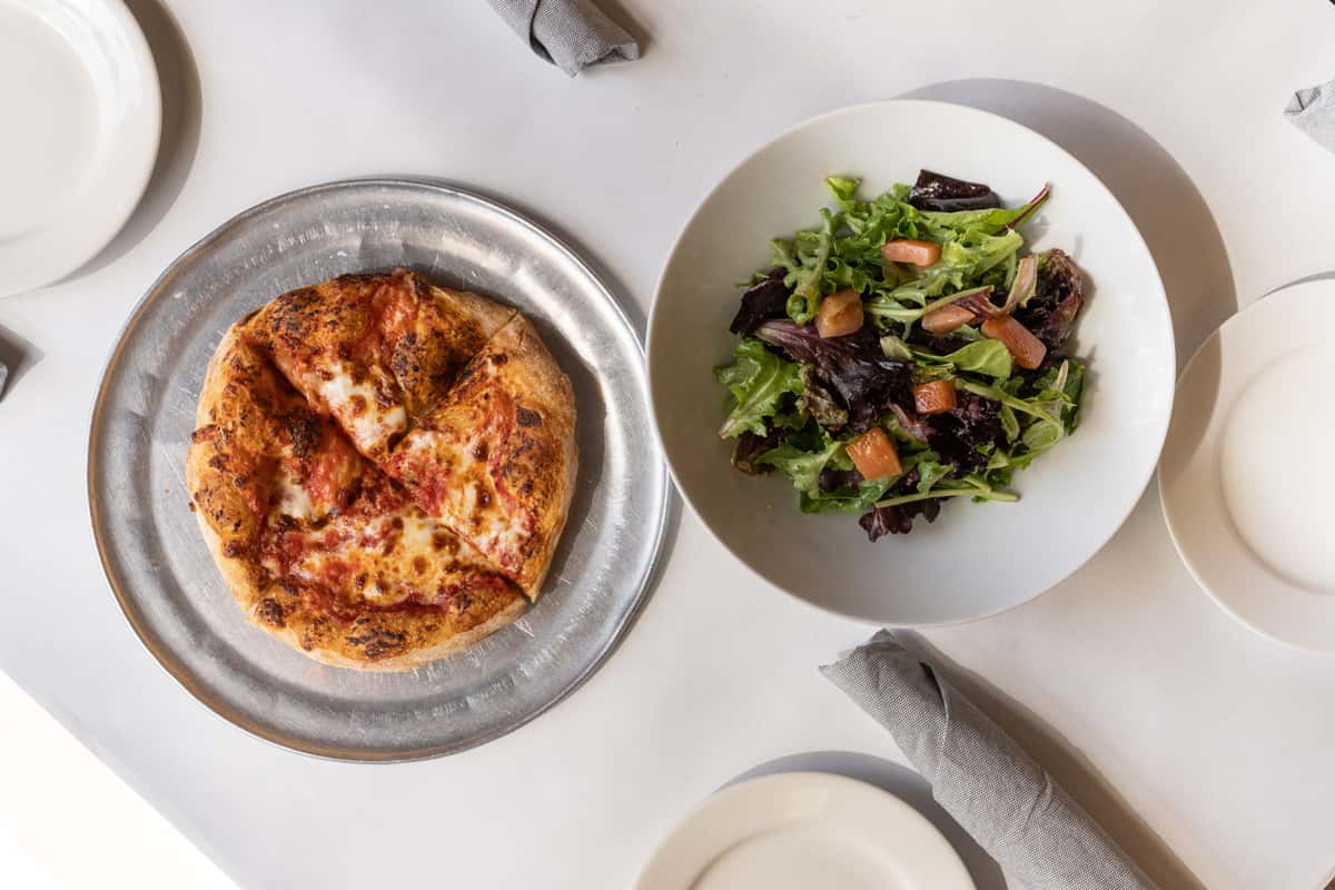 Pizza and Salad Combo - Lunch Menu - Ritrovo