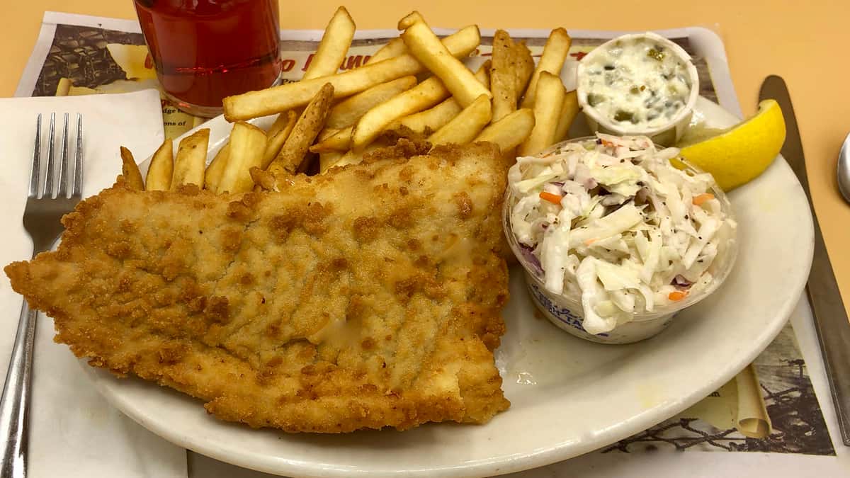 Fresh Fried Scrod - Menu - Lenny & Joe's - Seafood Restaurant in CT