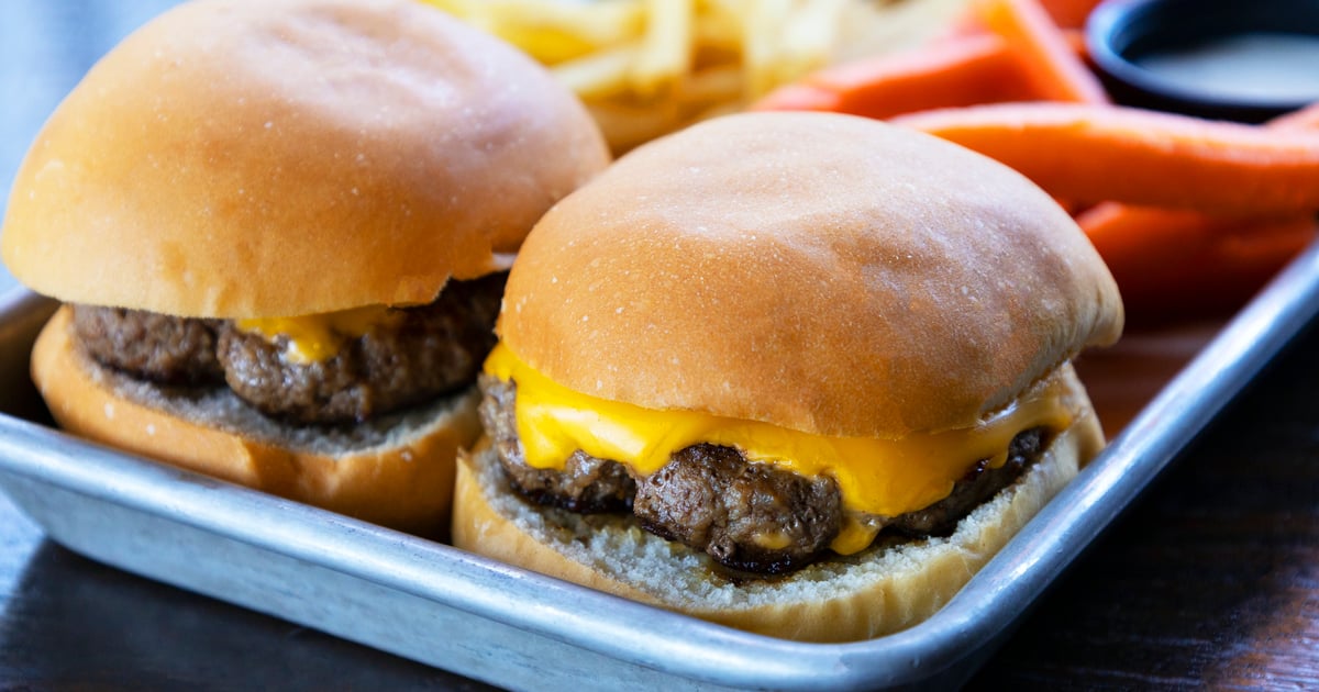 Kid's Mini Burger - STACKED - Food Well Built