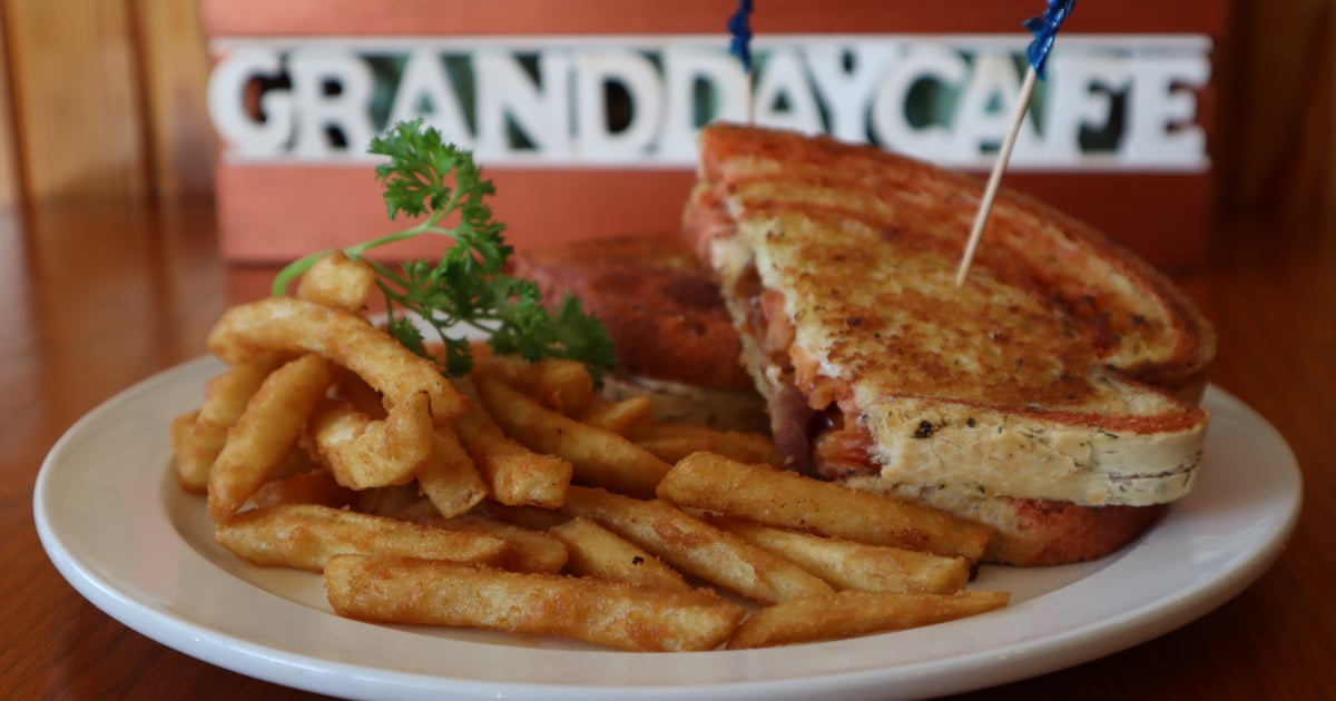 grilled cheese Sandwich - Grand Day Cafe - American Restaurant in ...