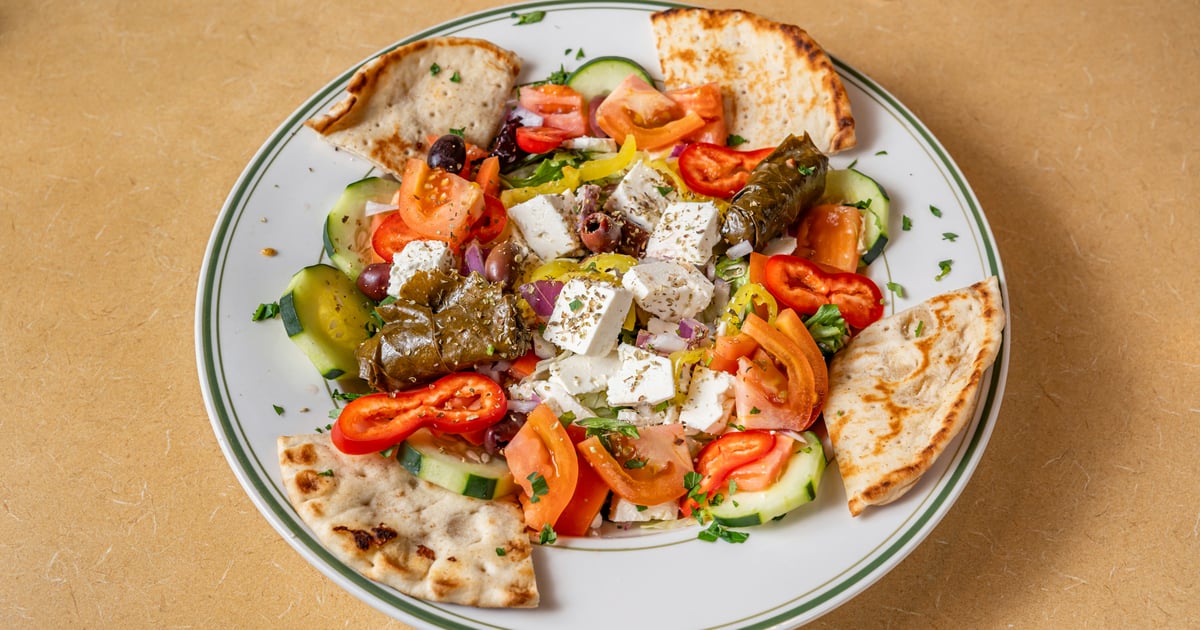 Our Famous Greek Salad - Glory Days Diner - American Restaurant in ...