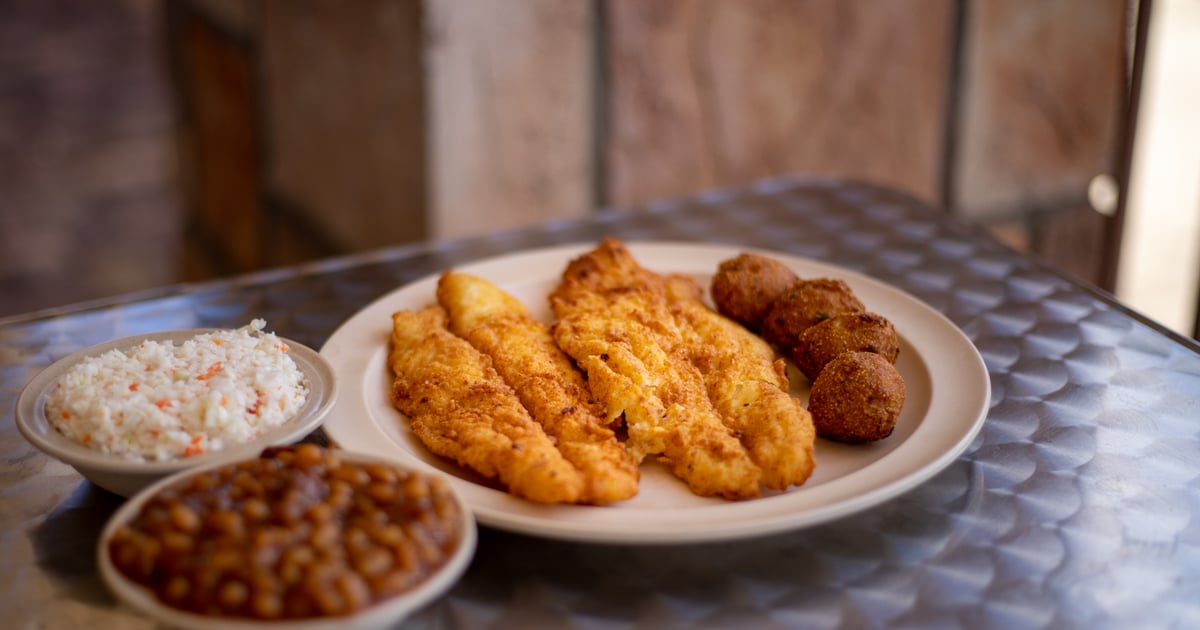 Catfish (Swai) Plate - Dinner - Kay's BBQ - Barbecue Restaurant in ...
