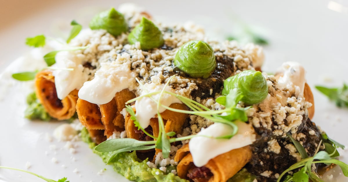 Crispy Chicken Taquitos - Flora Mexican Kitchen | Houston, Texas