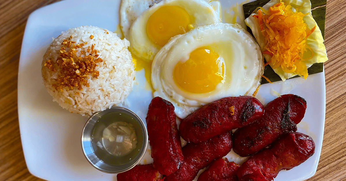 Longsilog - Max's Restaurant | North America | Cuisine of the Philippines