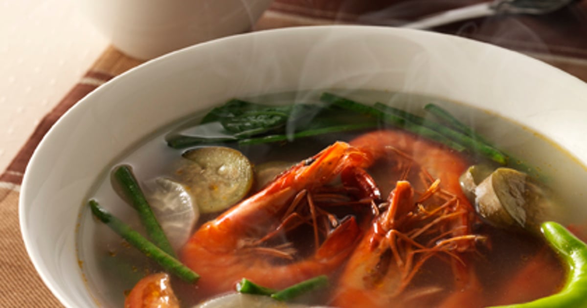 Sinigang na Hipon (Shrimp Tamarind Soup) - Max's Restaurant | North ...