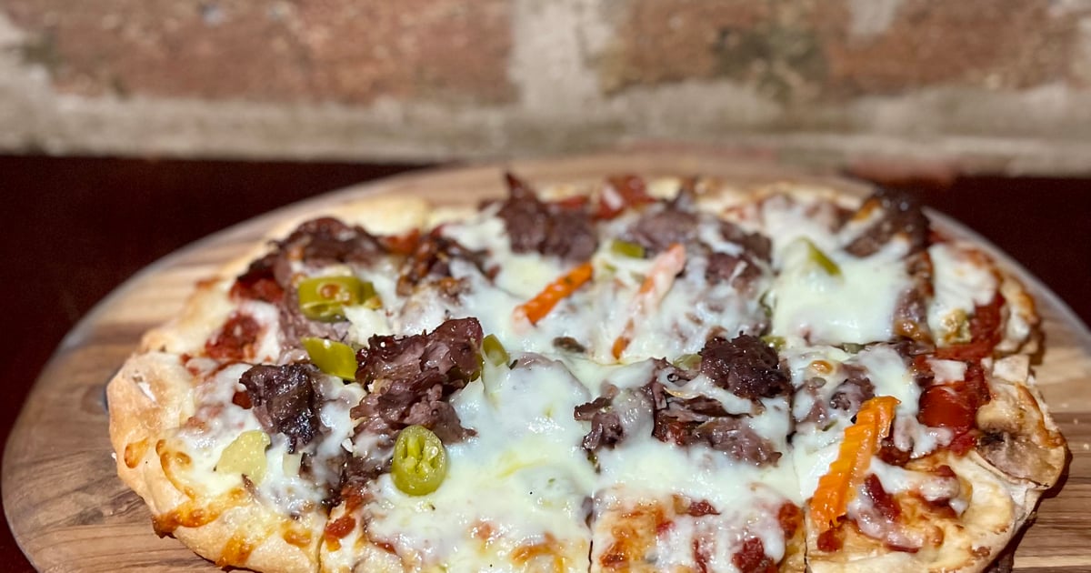 Chicago beef flatbread - Lunch and Dinner - First Draft