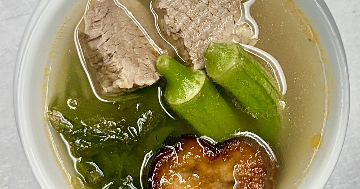 Beef Sinigang - Lily's Asian-American Food - Asian Fusion Restaurant in ...