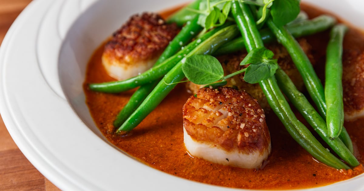 Maine Seared Scallops - Clay Hill Farm - American Restaurant in Cape ...