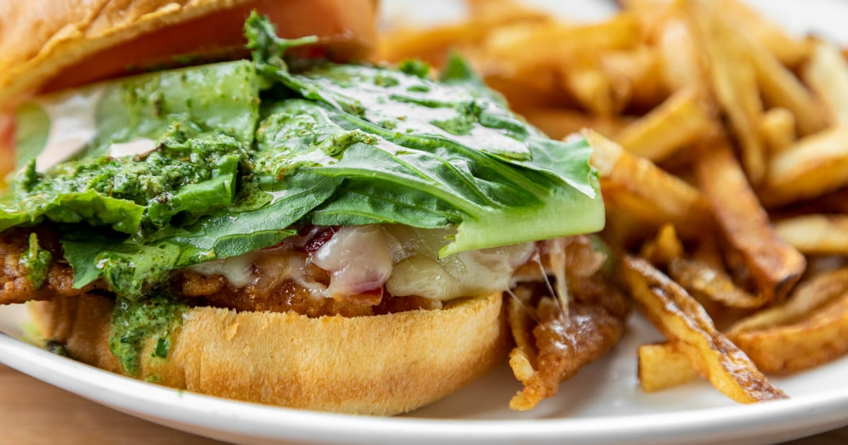 Crispy Chicken Sandwich - Navarro's Bar & Grill - American Restaurant ...