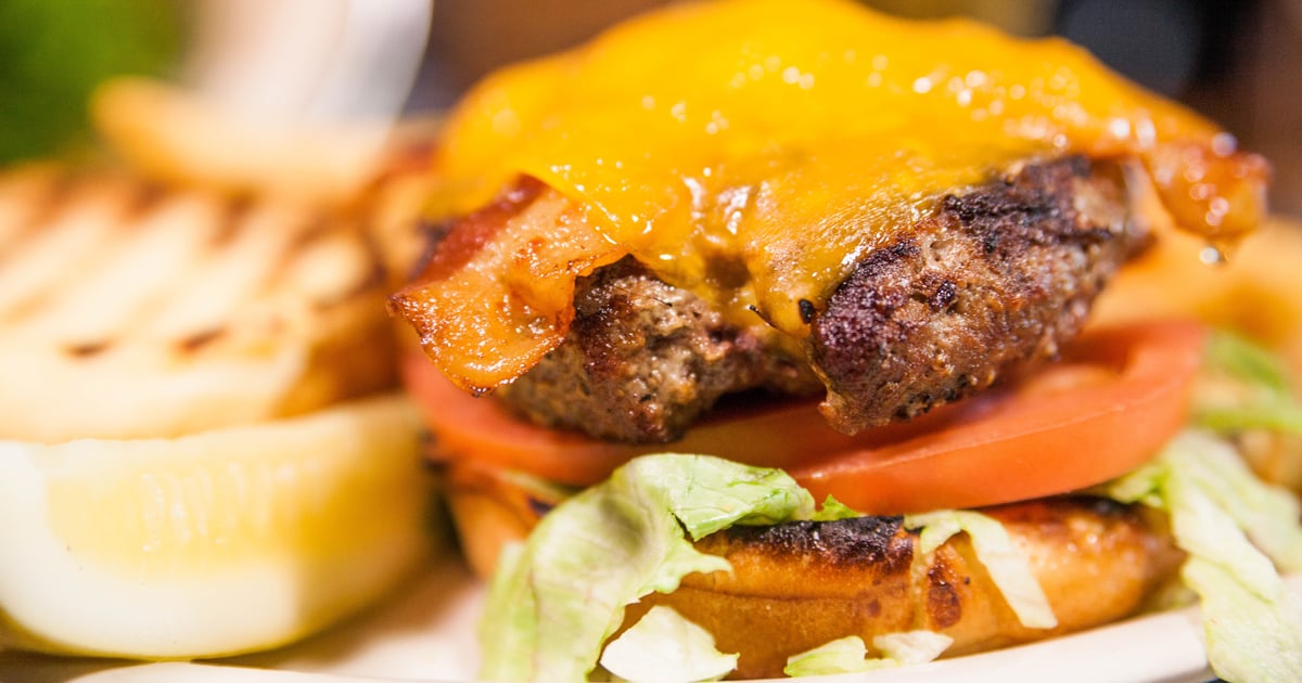 Bacon Cheddar Burger - Food - Shells Seafood - Seafood Restaurant in FL