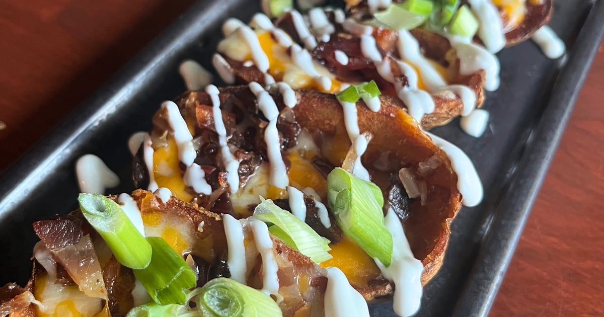Tater Skins - Kitchen Menu - The Bad Alibi - Pub in ON