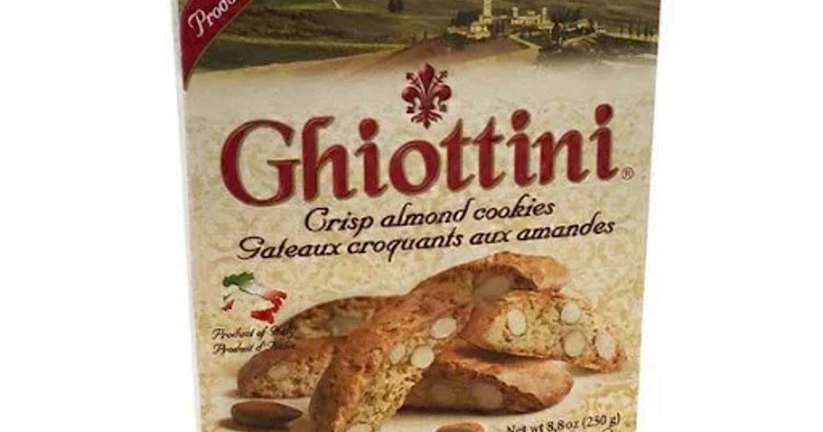 Ghiottini Cantuccini Crispy Almond Cookies 8.8oz Box - Di Abruzzo ...