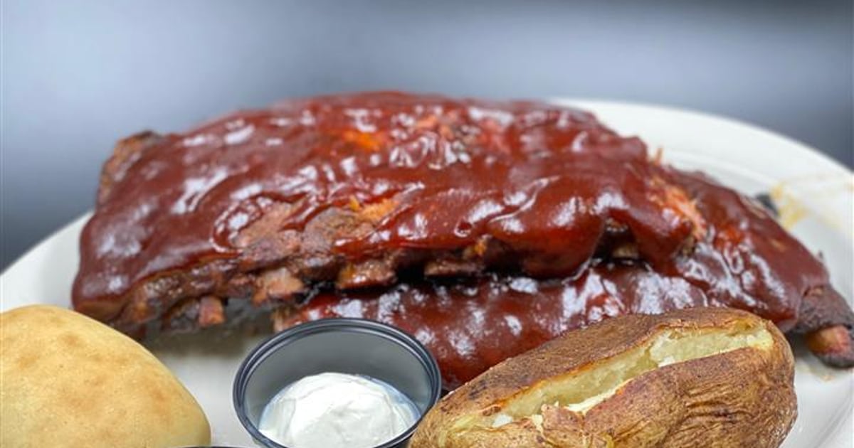 Smoked Baby Back Ribs - Dawson's on Main - American Restaurant in ...