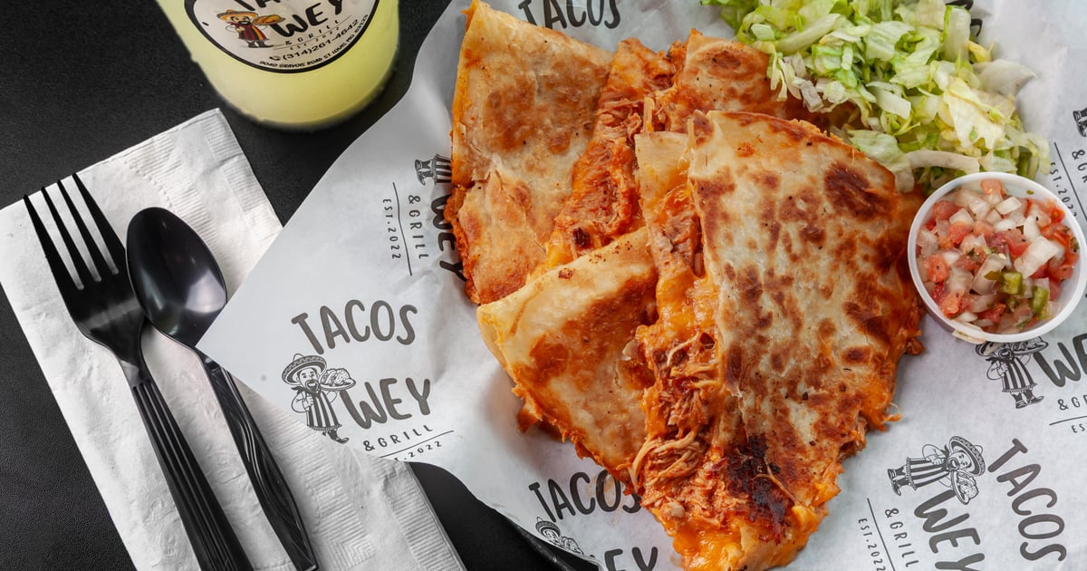 Menu - Tacos Wey & Grill – Authentic Mexican Cuisine in Affton