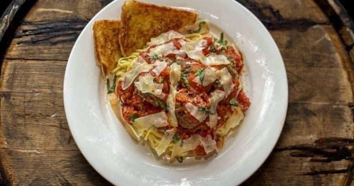 SPAGHETTI & MEATBALLS - Proof 124 Table and Tavern