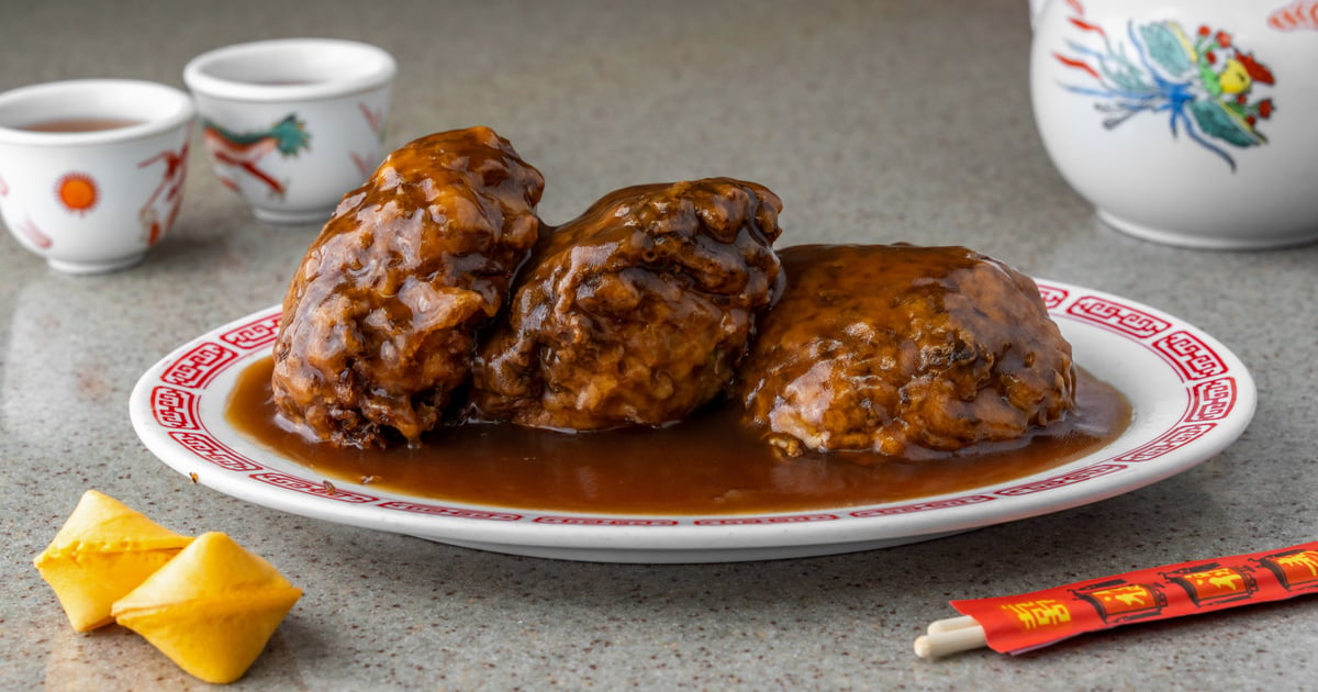 BBQ Pork Egg Foo Young - Tong Fong Low