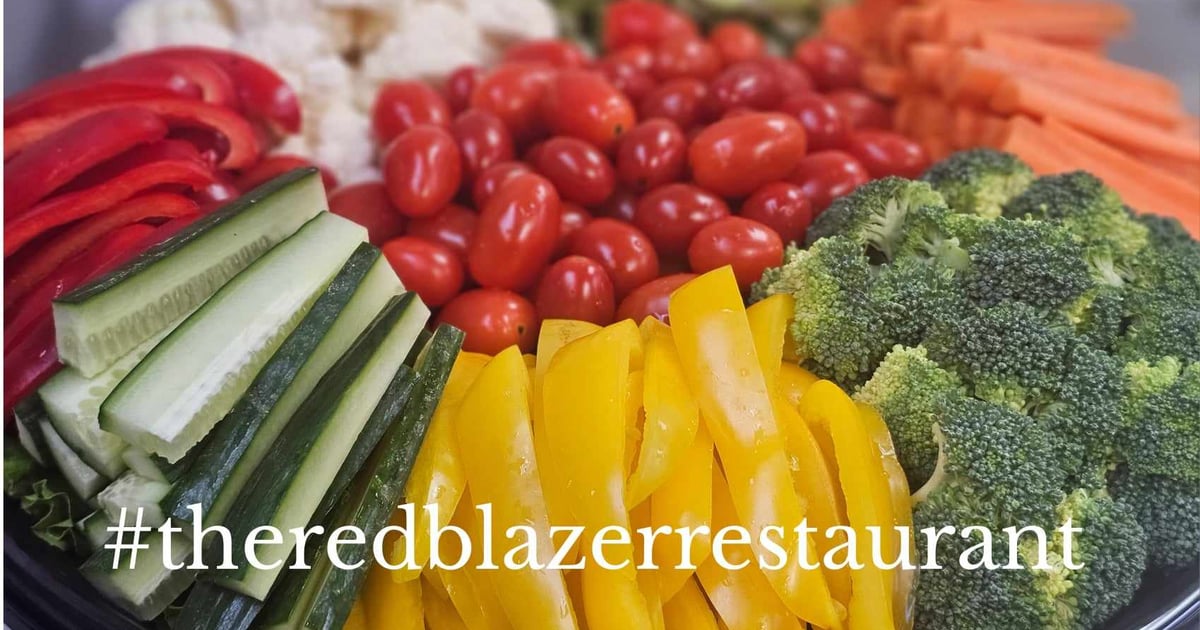 Vegetable Garden Platter - The Red Blazer - American Restaurant in ...