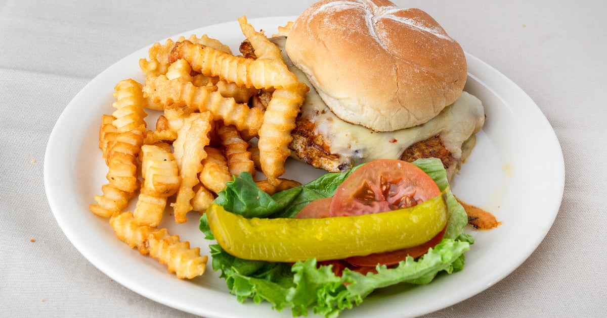 Cajun Chicken Sandwich - Dinner Entrees - Cafe Java - Neighborhood Cafe ...