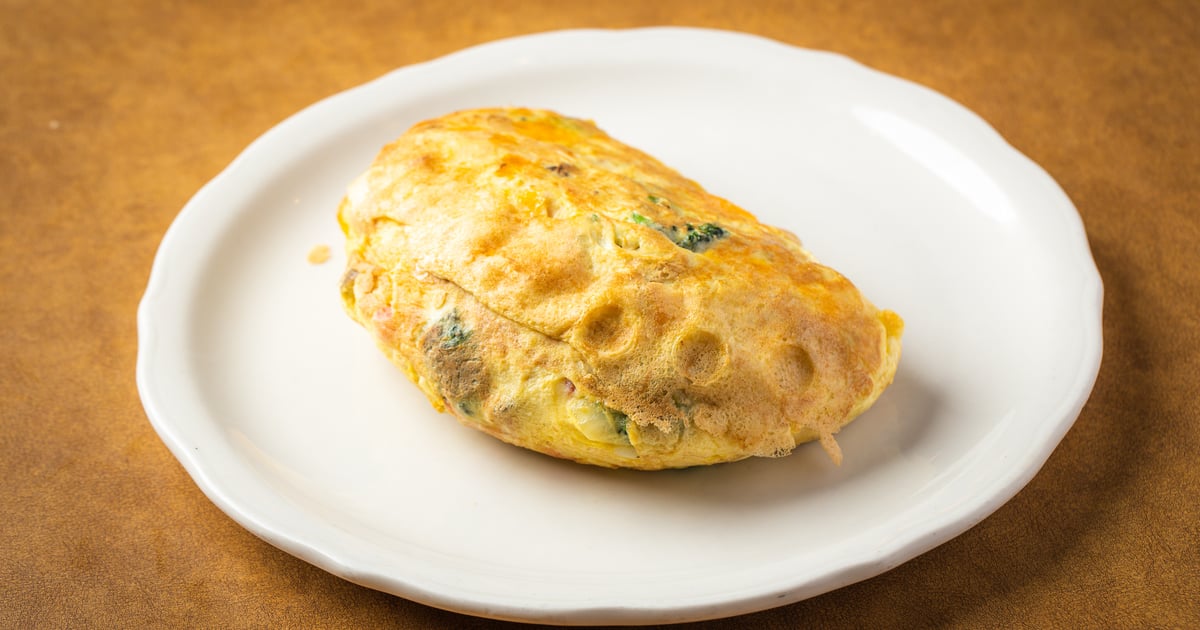 Vegetarian Omelette (1400 cal) - Authentic Homemade Goodness - American ...