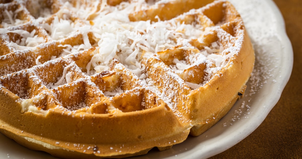 Coconut Waffle (1210 cal) - The Original Pancake House - Breakfast ...