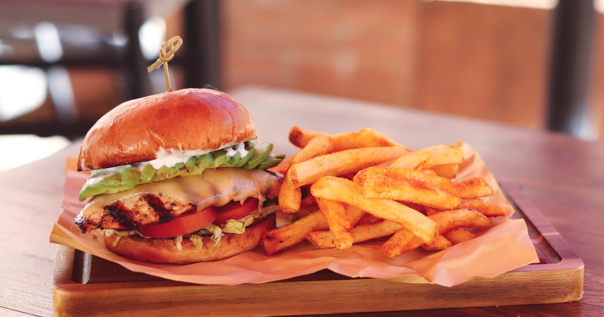 Avocado Chicken Sandwich - Rock Bottom Restaurant & Brewery - Brewery