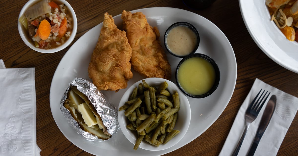 Chicken-Fried Chicken - The Wishbone Family Restaurant - American ...