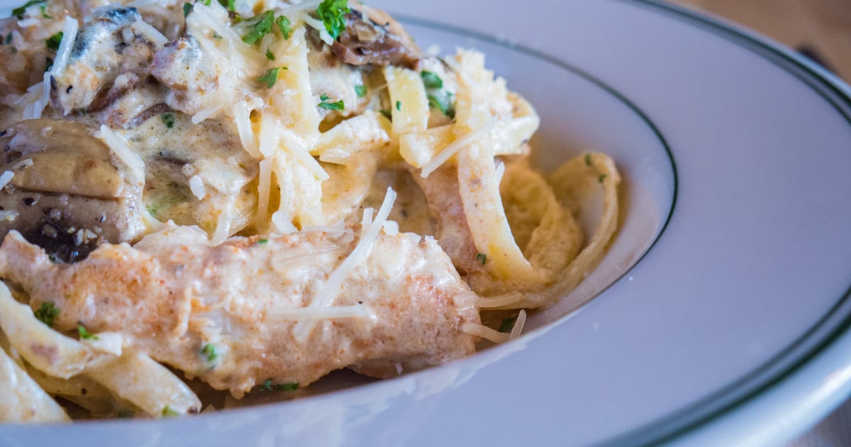 Scratch Double Cream Chicken Alfredo - Uptown Grill - American ...