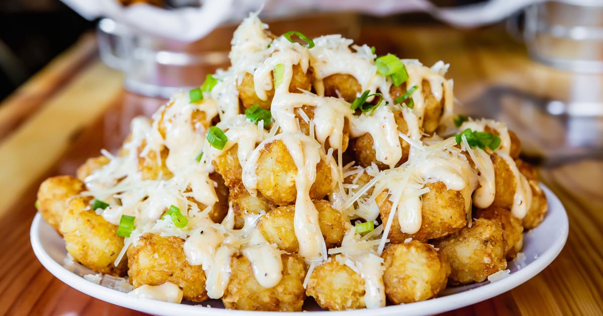 Backwoods Garlic Parmesan Tater Tots - Food Menu - Backwoods Brewing ...