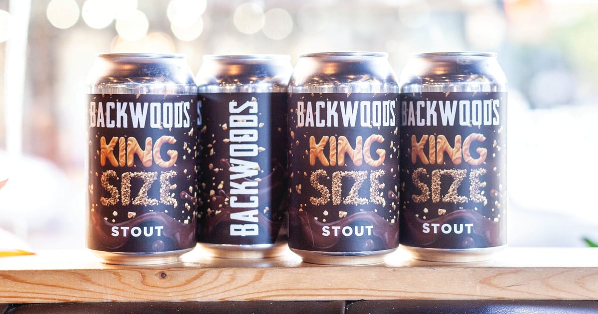 King Size Stout - Our Craft Brews - Backwoods Brewing Company - Brewpub