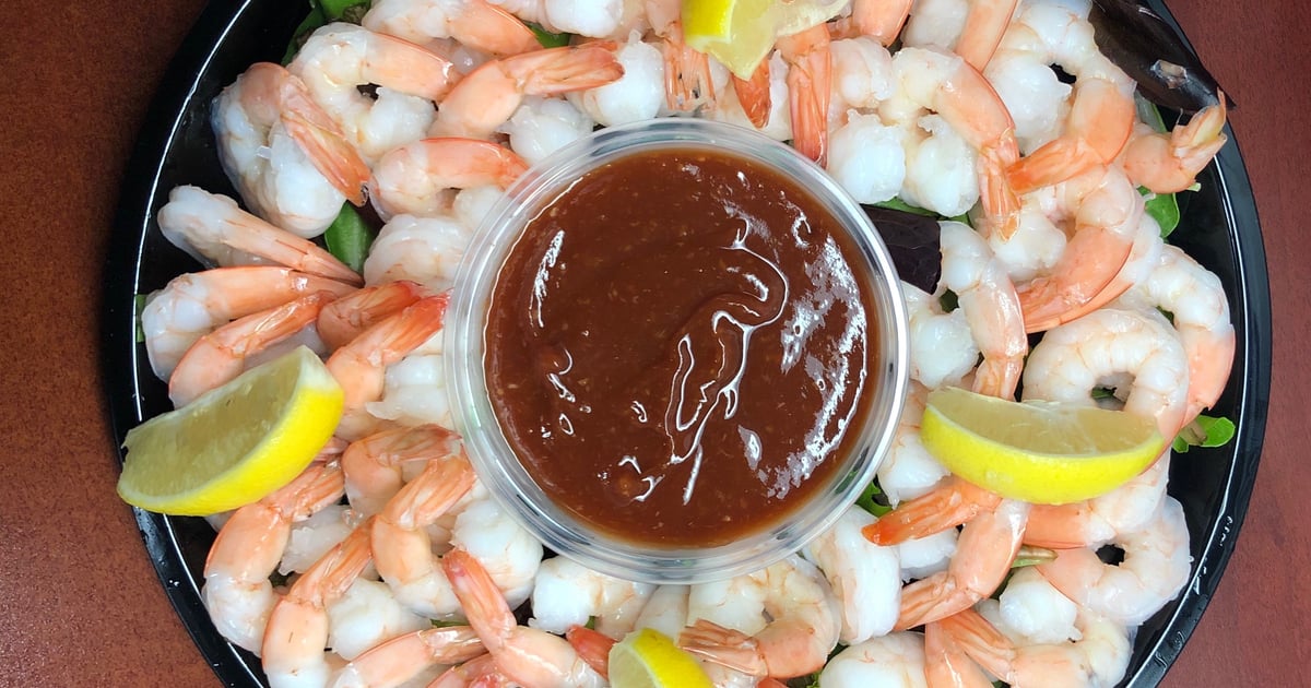 4 lb. colossal cooked platter - Shrimp Platters - Fresh Catch - Seafood ...
