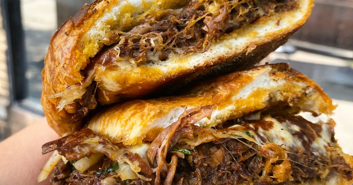 Birria Torta - Tacotlán - Mexican Restaurant in Chicago, IL