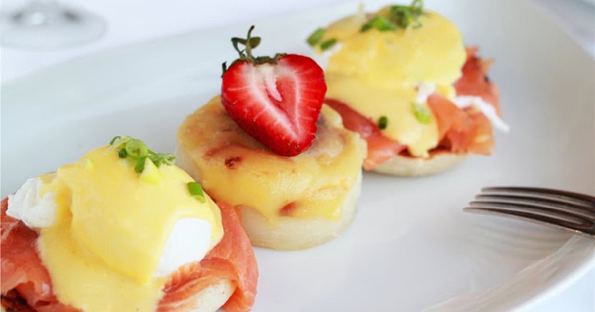 Eggs Benedict - Sunday Brunch on the Bay - Dine - In Service - The Dock ...